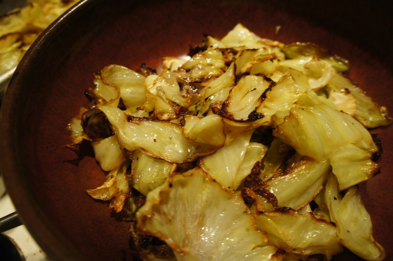 Paleo Cabbage Ribbons | Kaprise!